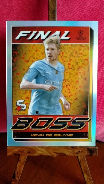 KEVIN DE BRUYNE Final Boss Insert Topps Superstars 2023/2024-FB8 ...