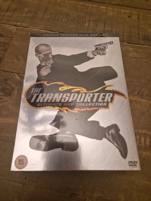 THE TRANSPORTER ULTIMATE DVD Collection (DVD, 2002) Double Film Box SET ...