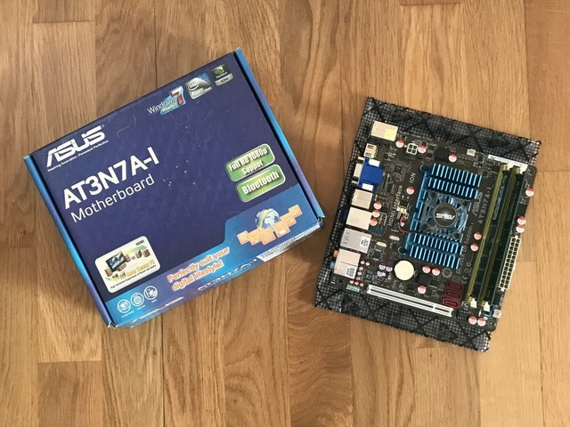 ASUS AT3N7A-I MINI-ITX Mainboard mit Intel Atom 330, NVIDIA ION, 2GB ...