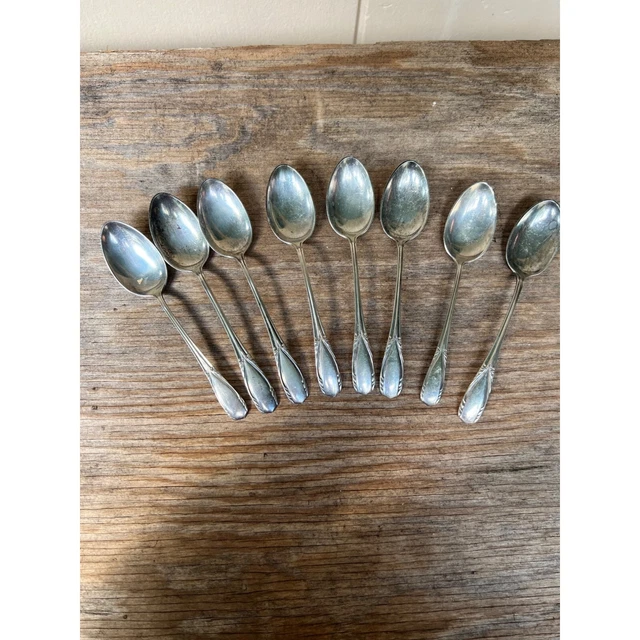 VINTAGE STERLING SILVER Flatware Polly Lawton By Manchester 1935 8 ...
