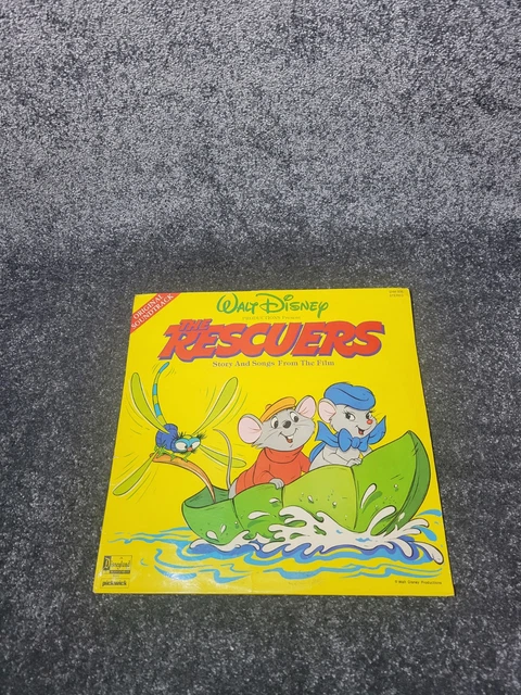 WALT DISNEY LP the story of the RESCUERS music from OST EX+/VG £13.98 ...