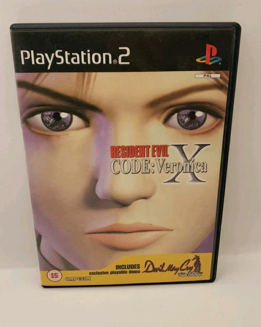 RESIDENT EVIL: CODE Veronica X Devil May Cry Demo - PS2 PlayStation ...