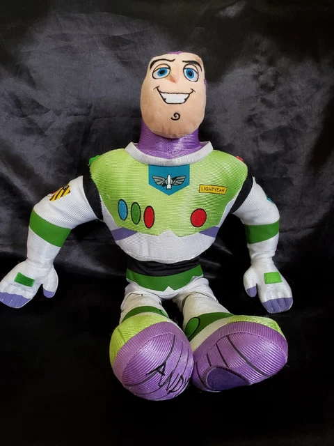DISNEY STORE BUZZ Lightyear Toy Story Plush Stuffed Cloth Pixar 18 ...