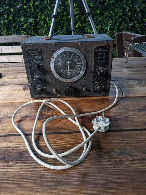 VINTAGE TAYLOR MODEL 65B All Wave Ww2 Signal Generator £69.99 - PicClick UK