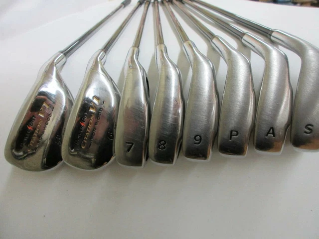 POWERBILT CITATION V1 Iron Set R Flex 38.5 inches Original Carbon POWER ...