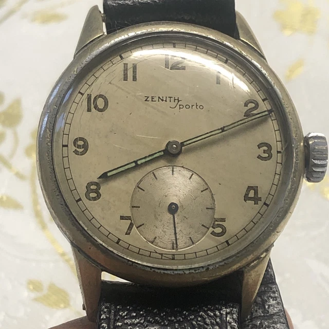 VINTAGE ZENITH SPORTO Cal.40 WATCH 1940s Rare Collectible £300.00 ...