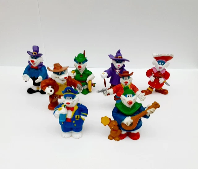LOT DE 8 FIGURINES ”FLUNCHY” Collection de 1996 à 1999 FLUNCH JOUET ...