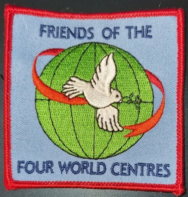 GUIDE/GIRLGUIDING/WAGGGS FRIENDS OF the 4 world centres badge / patch £ ...