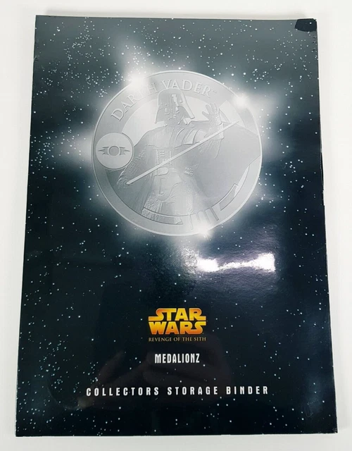 STAR WARS REVENGE Of The Sith Medalionz Collectors Storage Binder 2005 ...