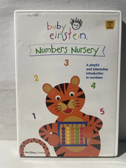 🤗BABY EINSTEIN NUMBERS NURSERY DVD Walt Disney learning £11.34 ...