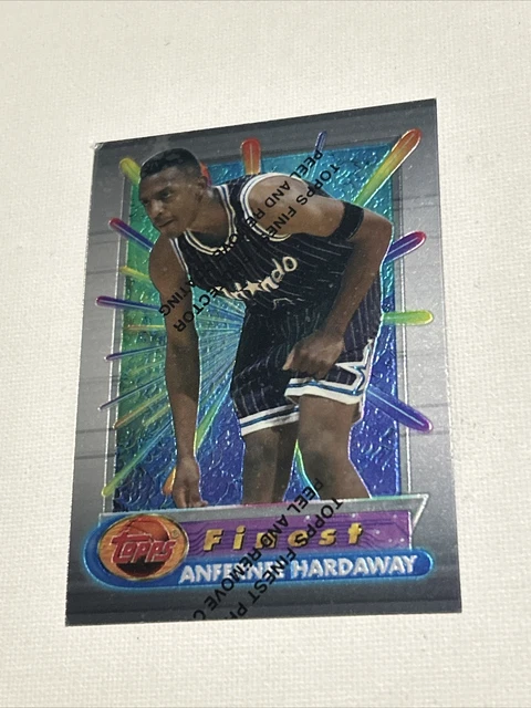 1994-95 TOPPS FINEST ANFERNEE HARDAWAY 2 ° anno Penny Orlando Magic #167 EUR 0,06 - PicClick IT