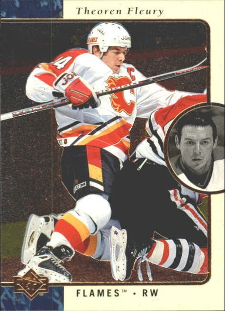1995-96 SP CALGARY Flames Hockey Card #16 Theo Fleury EUR 2,21 - PicClick FR