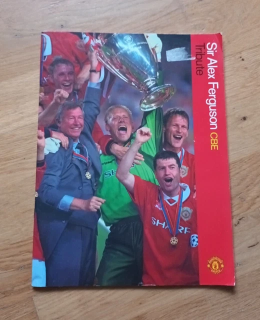 MANCHESTER UNITED, SIR Alex Ferguson CBE, Tribute. Magazine/Booklet. £2 ...