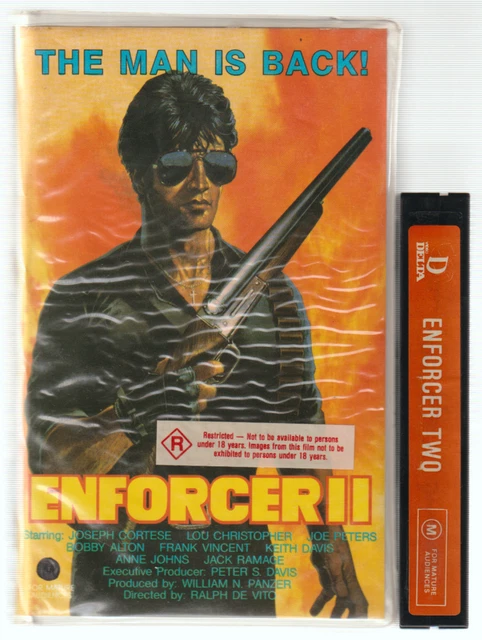 RARE BETA VIDEO Tape ENFORCER II Clamshell Ex-Rental Betamax Delta $900 ...
