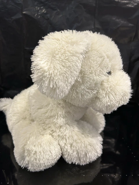 WHITE FLUFFY TOY Dog £2.24 - PicClick UK