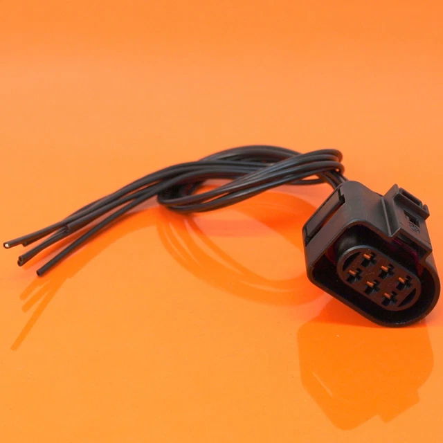VW AUDI VAG 6 Pin Wired Connector Plug Audi TT Mk2 Rear Light Wiring ...