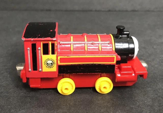 THOMAS THE TANK Engine Take Along n Play Victor Red Diecast Metal Train ...