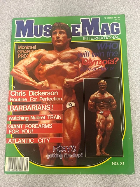 MUSCLEMAG BODYBUILDING MUSCLE magazine Mr Olympia FRANK ZANE 9-82 £9.52 ...