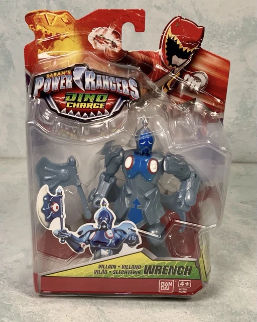 POWER RANGERS DINO Charge Wrench Villain Action Figure Bandai (2016) £ ...