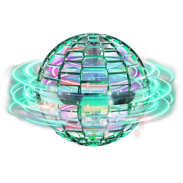 FLYNOVA PRO FLYING Ball Gyro Flying Lightball Toy Hover Ring... Ships ...