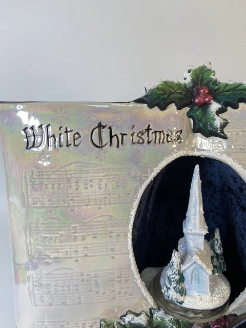 VINTAGE-GARRY SHARPE CERAMIC-CHRISTMAS Carols Songbook, Musical w ...