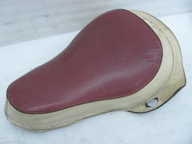 ORIGINAL HARLEY BUDDY Seat Knucklehead Panhead Flathead Shovelhead ...