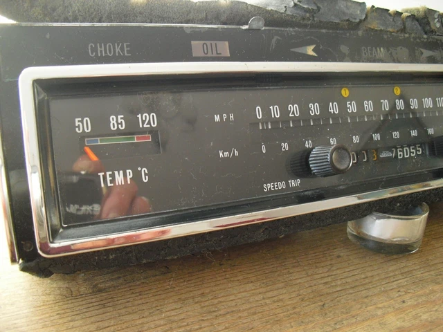 EARLY,ROVER P6,3.5S,DASHBOARD INSTRUMENT Cluster,Gauges,Speedometer,140 ...