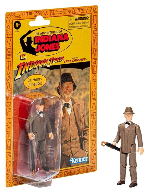 INDIANA JONES RETRO La Última Cruzada Henry Jones Figura De Acción ...
