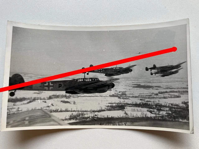 FOTO LUFTWAFFE, ME 110 im Flug, TOP Aufnahme EUR 17,28 - PicClick DE