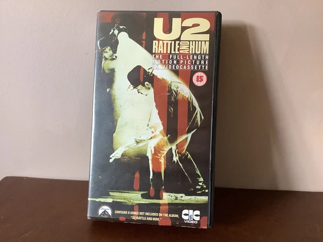U2 - RATTLE and Hum VHS Video £2.79 - PicClick UK