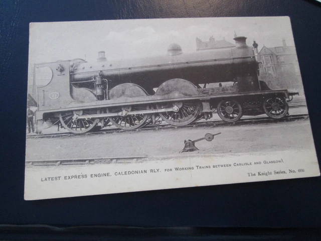 RAIL POSTCARD - Latest Express Engine. Caledonian Rly (Unposted) £0.99 ...