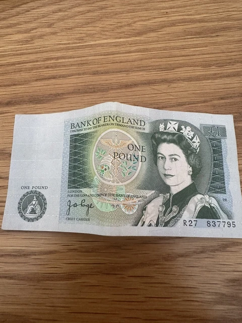 ONE LIVRE NOTE the Queen anglais Sir Issac Newton 1 EUR 2,93 - PicClick FR