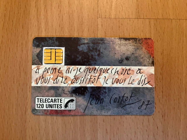 COLLECTION - CARTE Téléphonique - Jean Cortot - Rare - SC3 120U - 130. ...