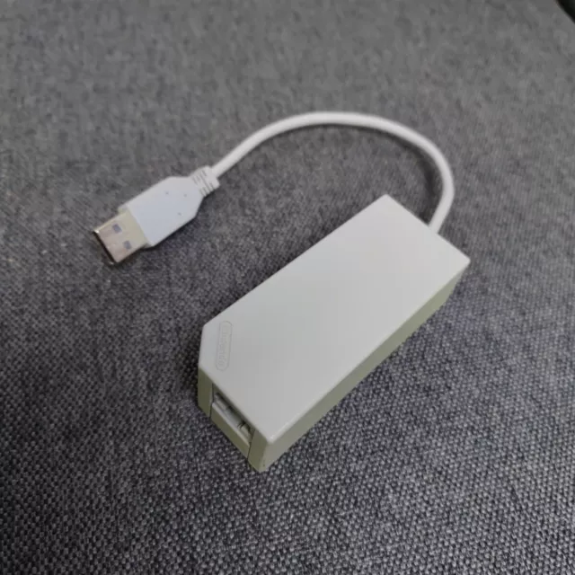 Official Nintendo Wii Wii U Switch Lan Internet Adapter Usb To Ethernet