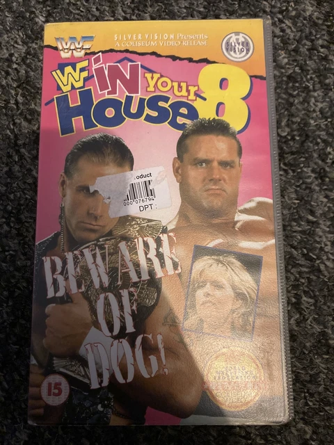 WWF - IN Your House 8 (VHS, 1996) £6.00 - PicClick UK