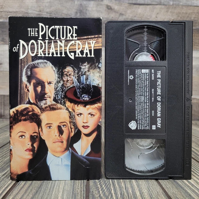 THE PICTURE OF Dorian Gray (Horror VHS, 1945/92) Oscar Wilde Angela ...
