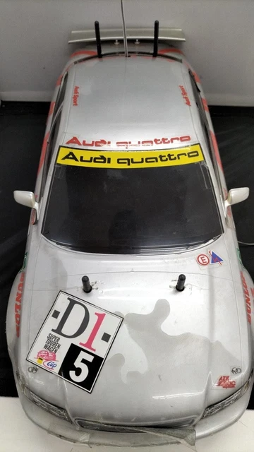 TAMIYA 1/10 AUDI Quattro Body with Belt-Driven Chassis £468.53 ...