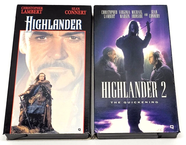 HIGHLANDER VHS 1993 & Highlander 2 VHS 1997 2-Lot Bundle £9.08 ...