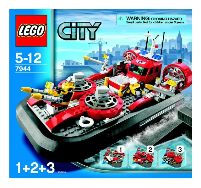 LEGO CITY 7944 - Fire Hovercraft - Feuerwehr Luftkissenboot EUR 55,00 ...