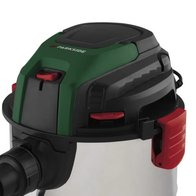 PARKSIDE 1400W 25L Industrial Wet & Dry Vacuum Cleaner Complete Set £79 ...