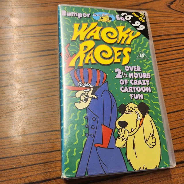 WACKY RACES - Bumper Edition (VHS, 1996) £2.99 - PicClick UK