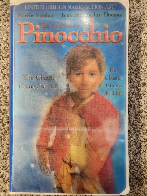 THE ADVENTURES OF Pinocchio VHS 1996 Clamshell Limited Edition Magic Action Art £4.66 - PicClick UK