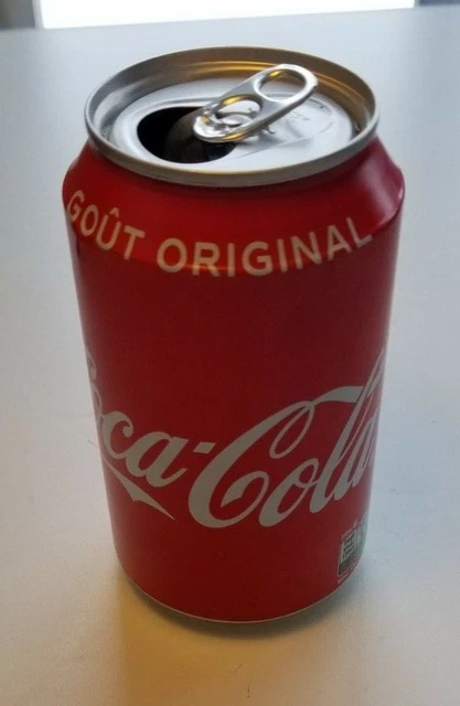 AUTHENTIC FRANCE FRENCH Paris Coke Can Coca-Cola Gout Original EMPTY £7 ...