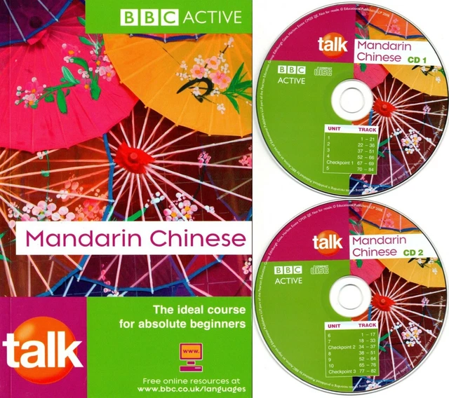 BBC ACTIVE TALK Mandarin Chinese Course Book 2 CD's Basic Course ...