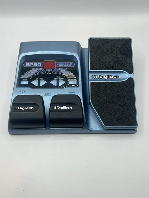 DIGITECH BP80 MODELING Bass Processor Guitar Effects Pedal ~ As Is ...