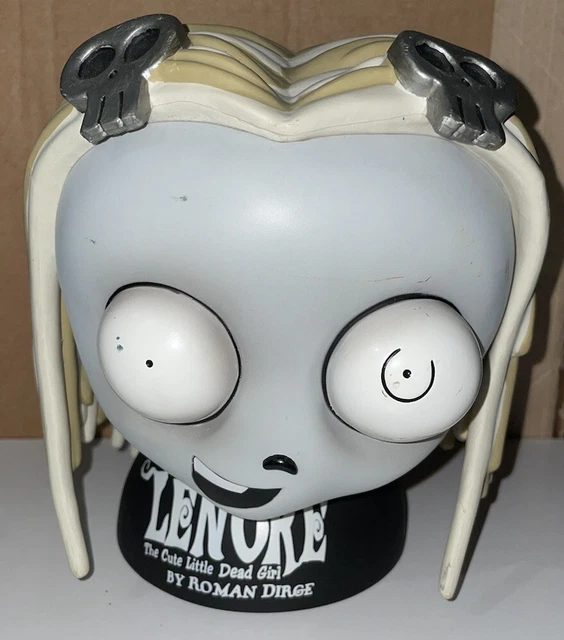 LENORE THE CUTE Little Dead Girl Coin Bank Piggy Bank Roman Dirge ...