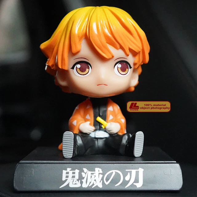 ANIME DS AGATSUMA Zenitsu cute sit Figure Statue Toy Gift car decor $20 ...