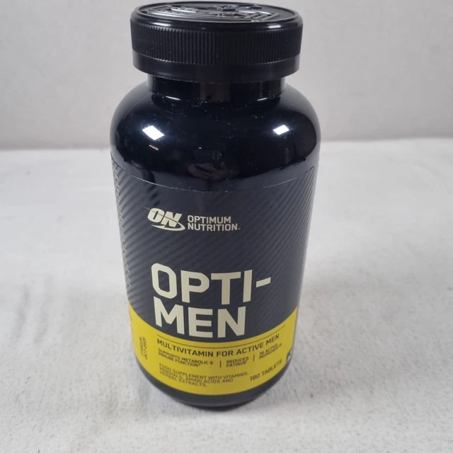 OPTIMUM NUTRITION OPTI-MEN Vitamins & Minerals - 180 Tablets £16.00 - PicClick UK