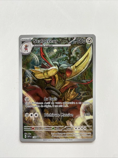 CARTE POKÉMON FULL Art Scalpereur SVP 130 Promo Ecarlate & Violet FR EUR 5,00 - PicClick FR