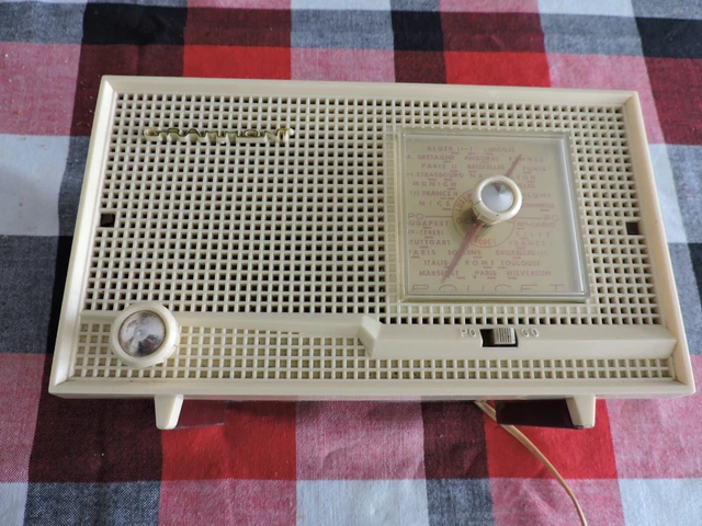 ANCIEN POSTE RADIO TSF GRAMMONT modèle POUCET Vintage Années 50 EUR 29 ...